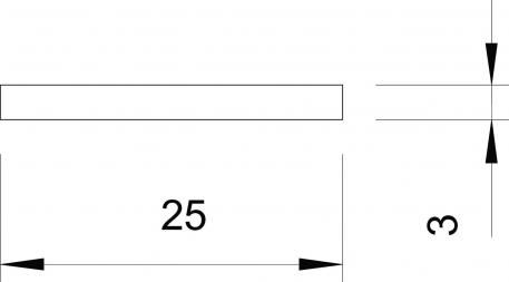 Flat conductor, copper | OBO